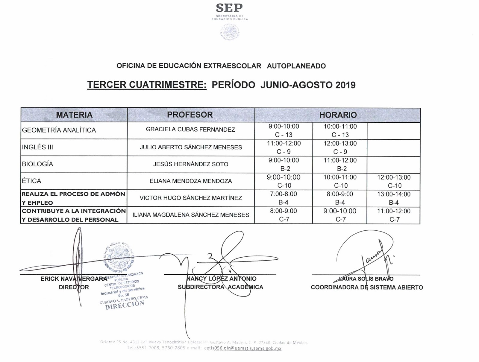SISTEMA AUTOPLANEADO CETis. No. 56 "Ricardo Flores Magón"
