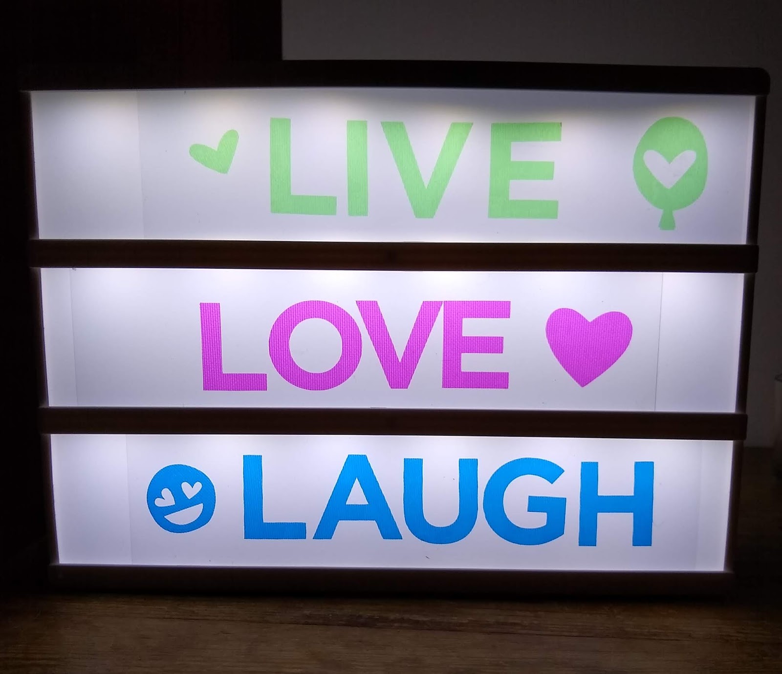 Silhouette UK: Translucent vinyl light box inserts