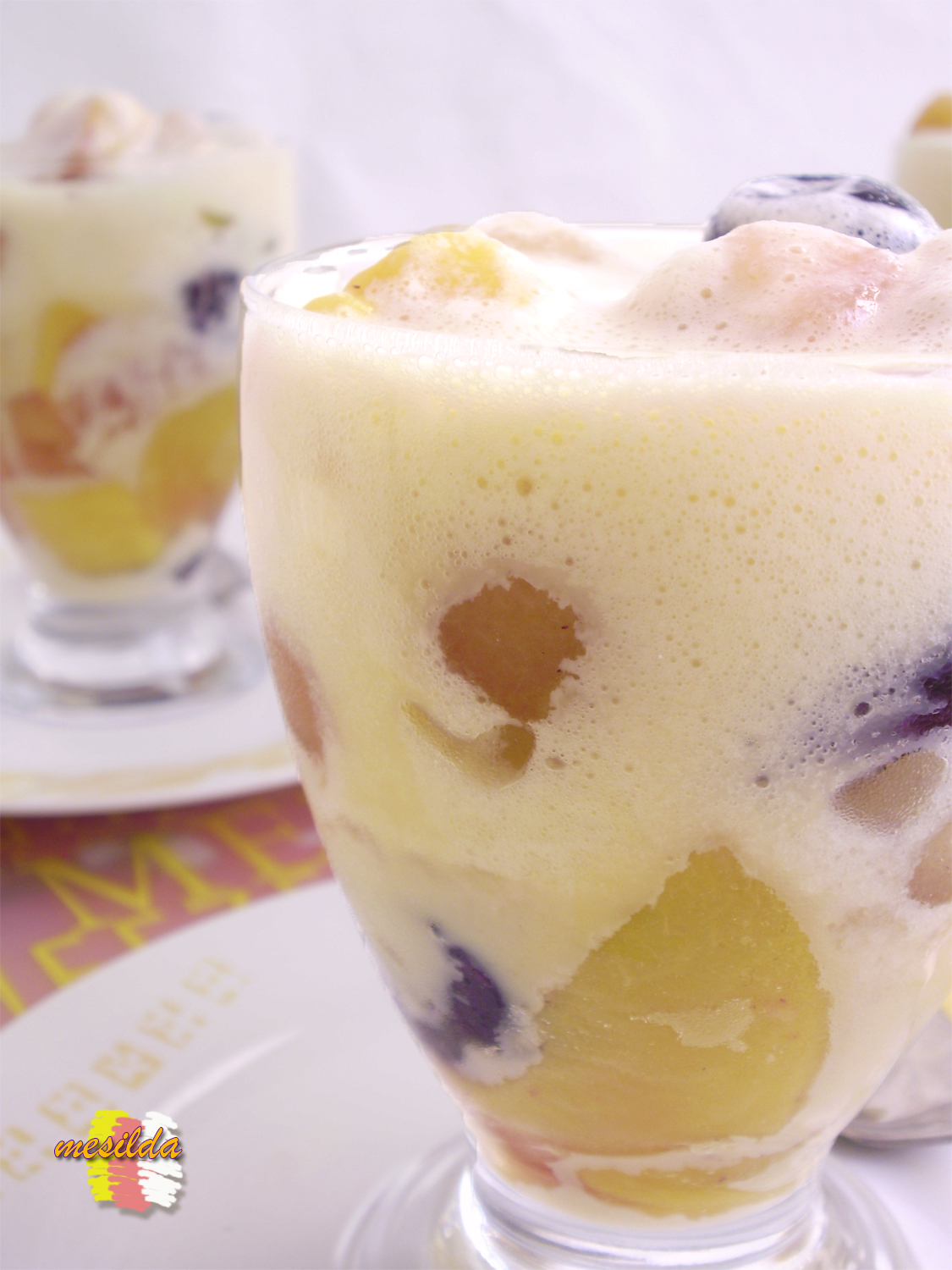 FRUTAS A LA CREMA - La cocina de Mesilda