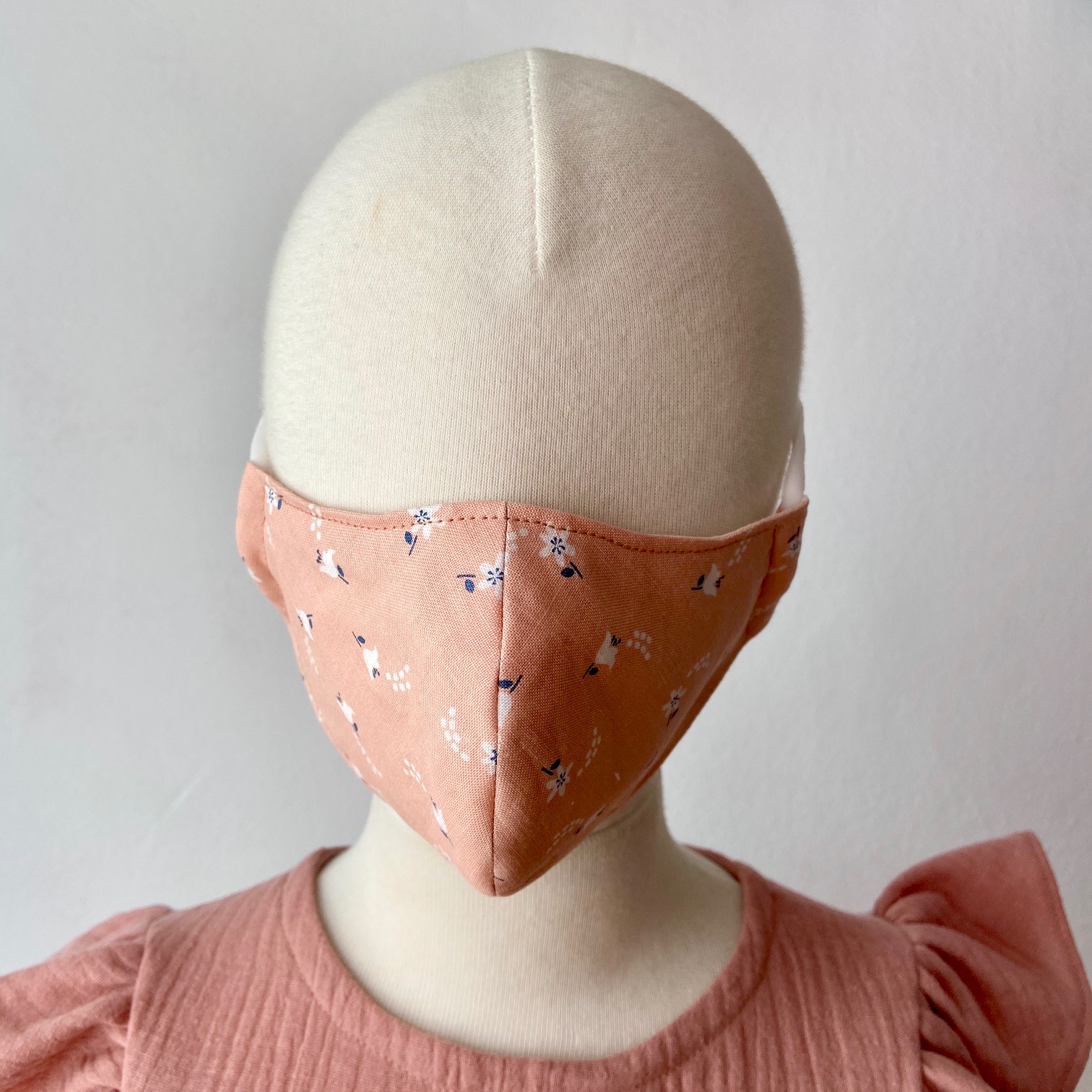 Free face mask sewing pattern and tutorial