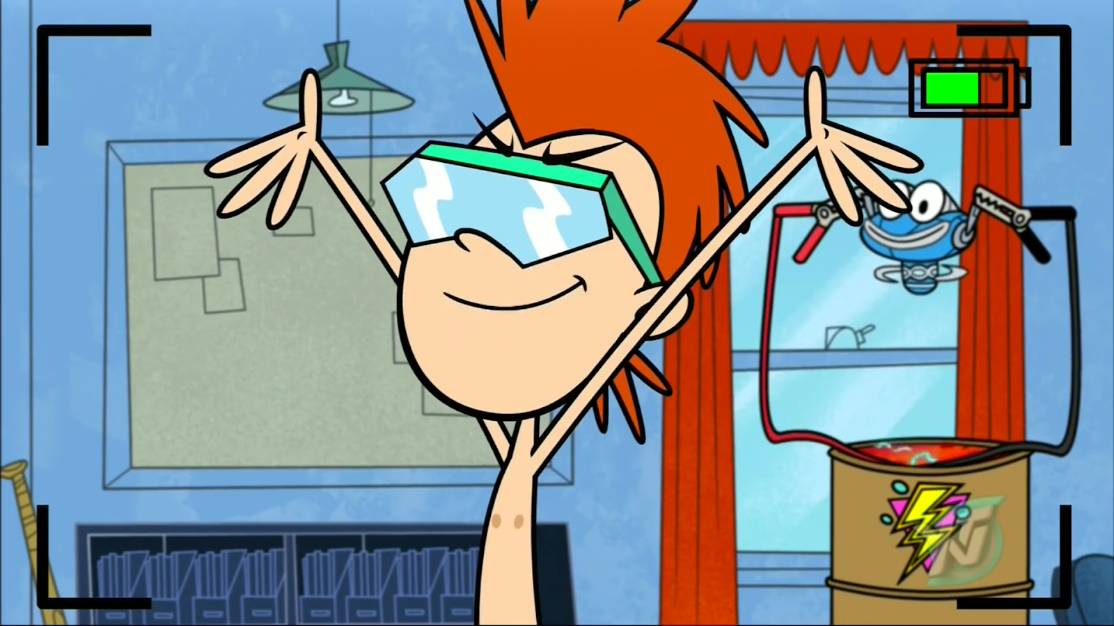 Shirtless Drawn Cartoon Boys: Shirtless Chuck McFarlane in Chuck's Choice