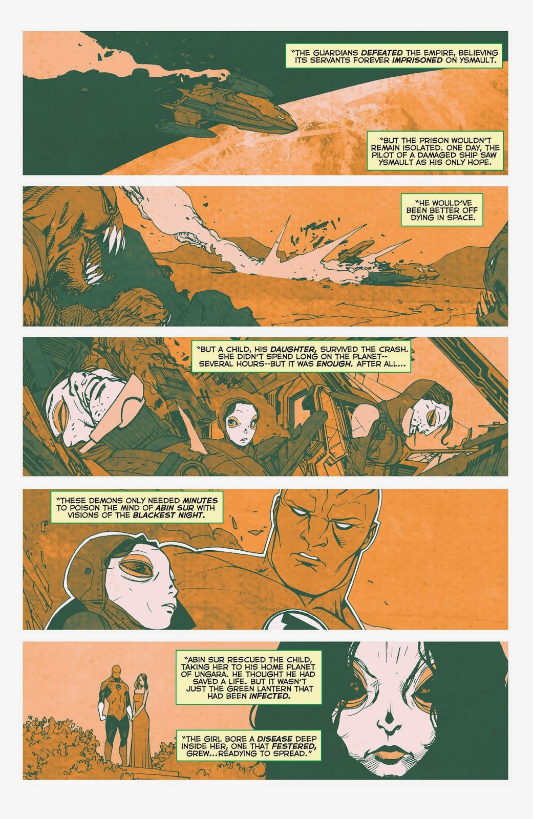 Weird Science DC Comics: Green Lantern Corps #39 Review and *SPOILERS*