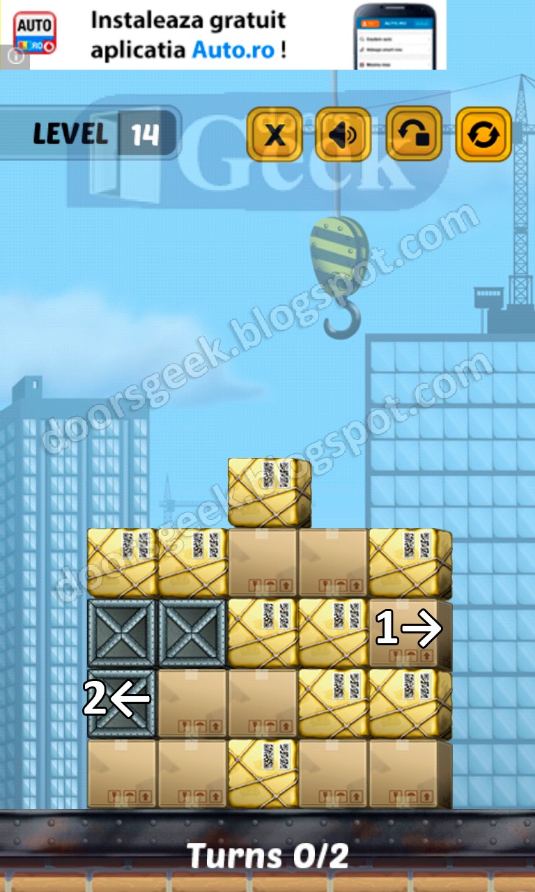 Swap The Box [City] Level 14 Solution ~ Doors Geek