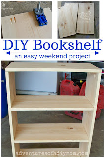 How to Build a Bookshelf - Adventures of a DIY Mom