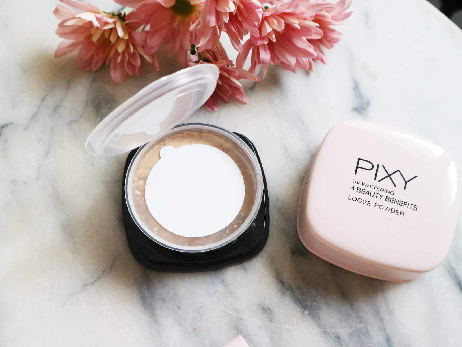 Review : Pixy Cosmetics UV Whitening 4 Benefits Base Makeup Series ...