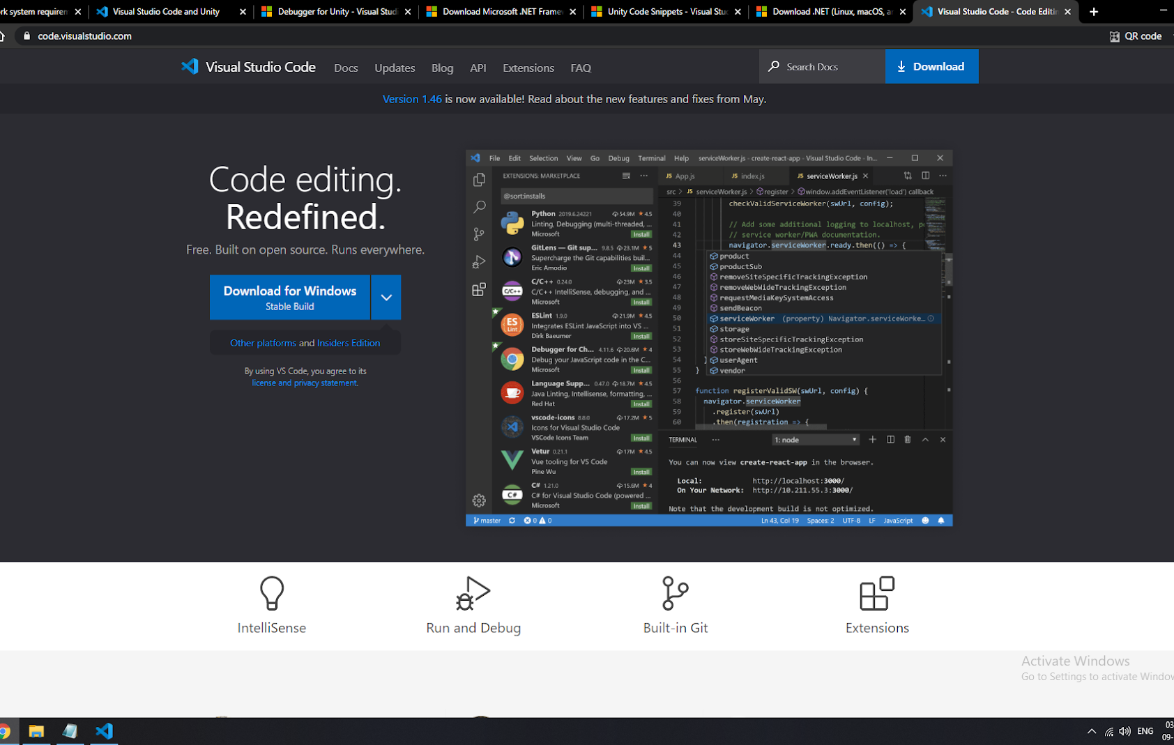 How To Turn On Intellisense In Visual Studio Code For Unity3d How To Turn On Intellisense In Visual Studio Code For Unity3d