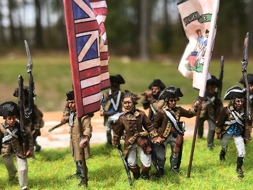 My Brave Fusiliers!: A comparison of 25mm American Revolution Miniatures
