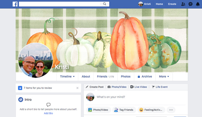 Pretty Fall Facebook Covers