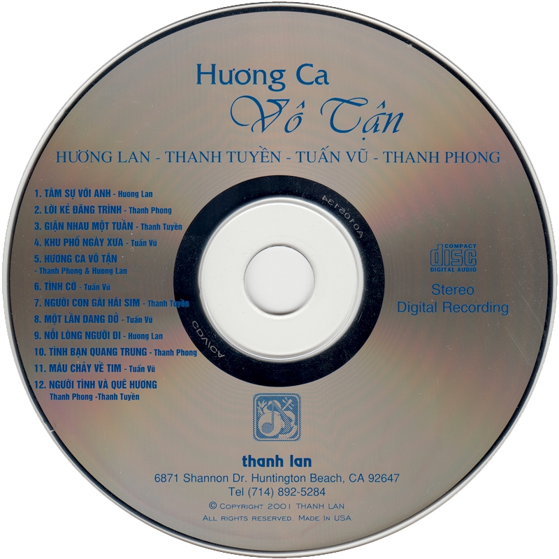 November 1994 ~ CD Nhạc Việt