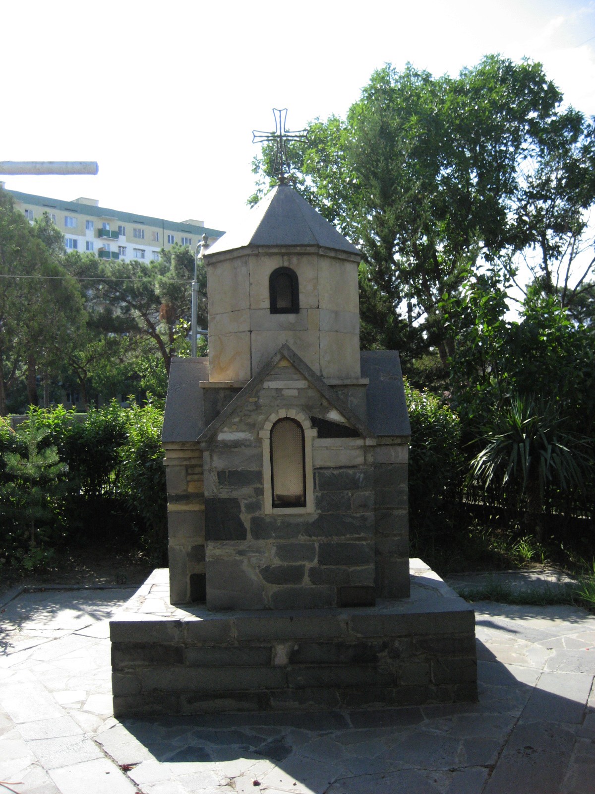 Living Rootless: Rustavi: Appliances and a Miniature Church