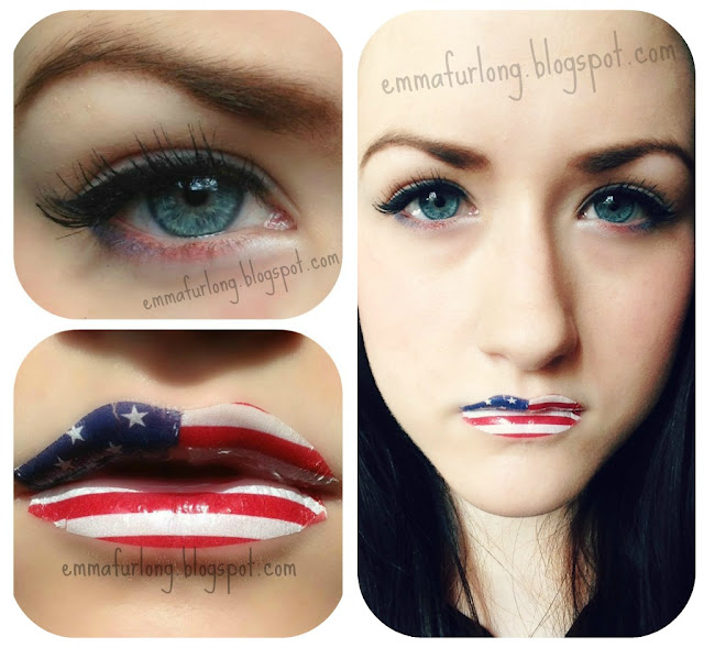 efxo - Beauty | Fashion | Life: American Flag Makeup Look ft Violent Lips