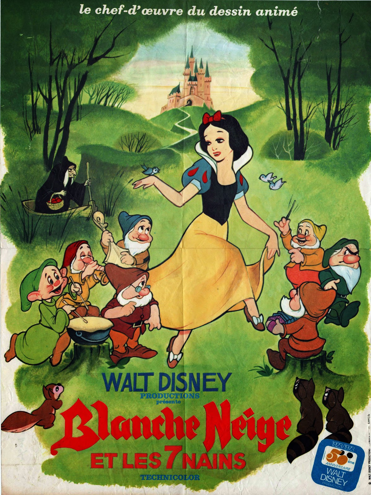 Filmic Light - Snow White Archive: French Snow White Movie Posters