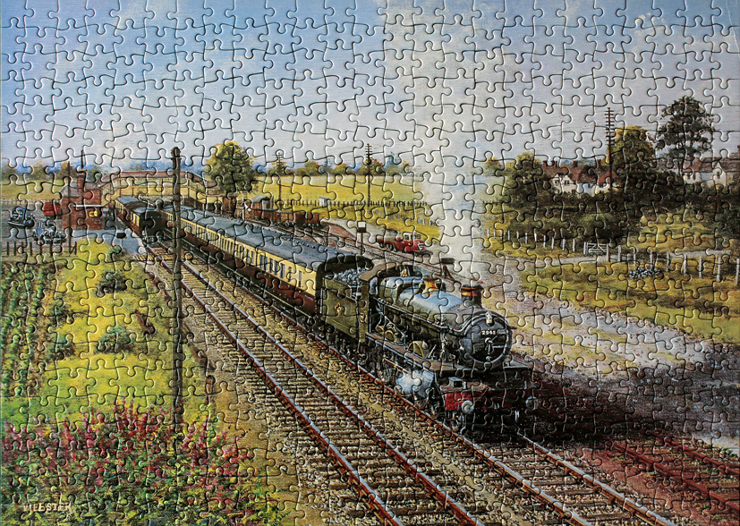STEAM TRAINS AND JIGSAW PUZZLES: July 2016