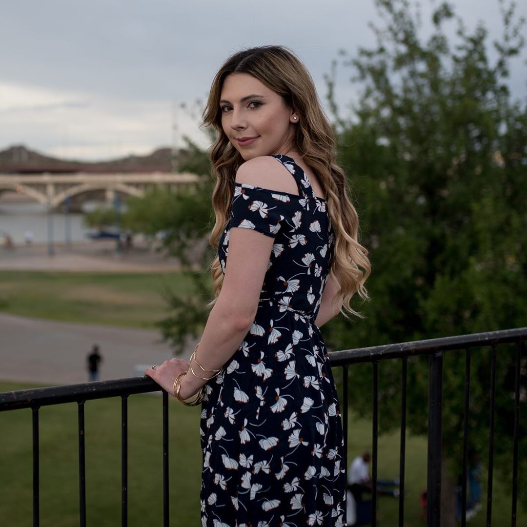 Casey Blake – Most Pretty Transgender Girl in Floral Dress - TG Beauty