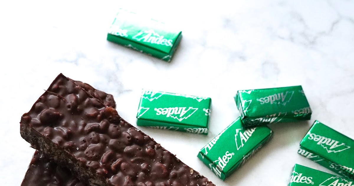 Playing with Flour: Chocolate mint crunch bars