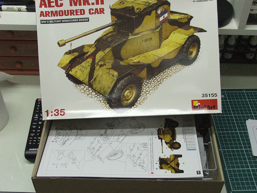 Panzerserra Bunker- Military Scale Models in 1/35 scale: AEC Mk II AA ...
