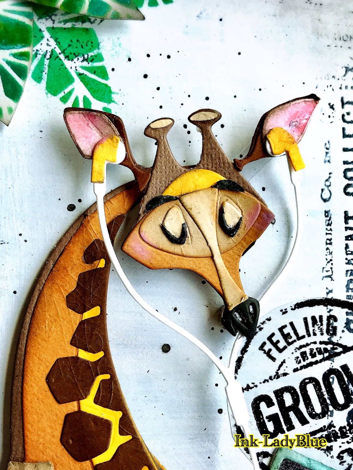 Ink-LadyBlue: Exciting Giraffe♪Tag