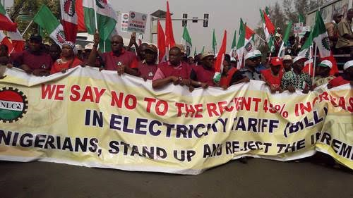 Ochinonsoblog: Photos: Nigeria Labor Congress stage protest in Abuja ...