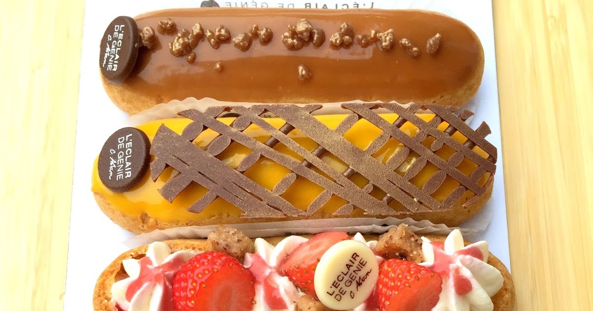 L'Eclair De Genie: Genius Parisian Eclairs Come To Japan