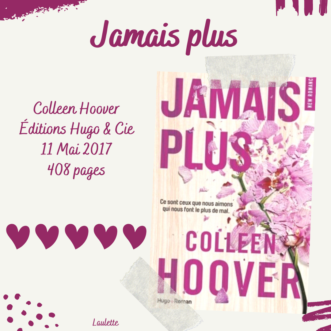Jamais plus - Colleen Hoover - Laulette