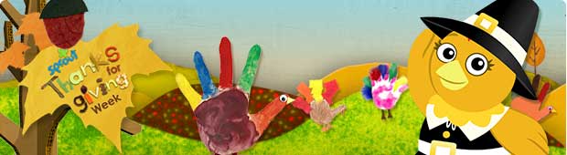 Parents and Kids Share Together: Thanks for Giving Week