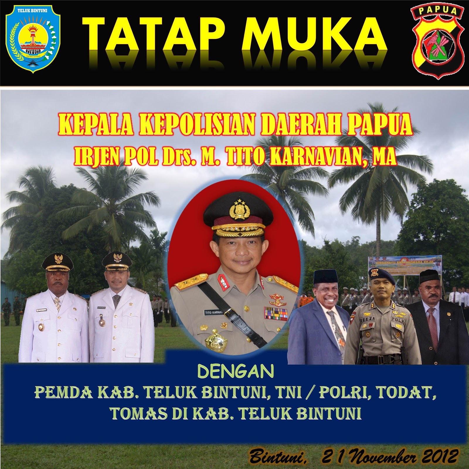 CONTOH SPANDUK DARI POLRES TELUK BINTUNI | Paninggih CONTOH SPANDUK DARI POLRES TELUK BINTUNI | Paninggih