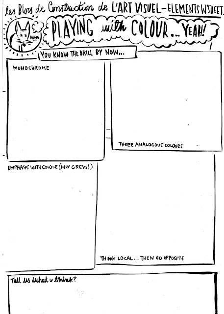 Dan Haycocks - Blog - Unbatondecolle: Lookowwwwwt... Worksheet ...