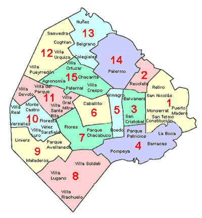 BIBLIOTECA "PABLO PIZZURNO": Las Comunas de la Ciudad Autónoma de ...