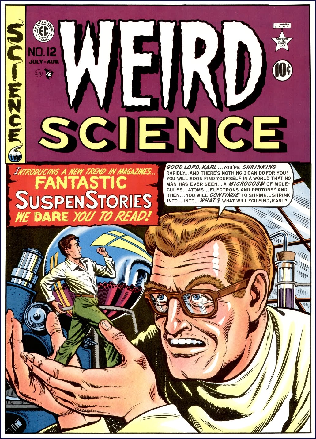 COMIC IS ART: RECORDANDO LA MAGIA DE EC: WEIRD SCIENCE