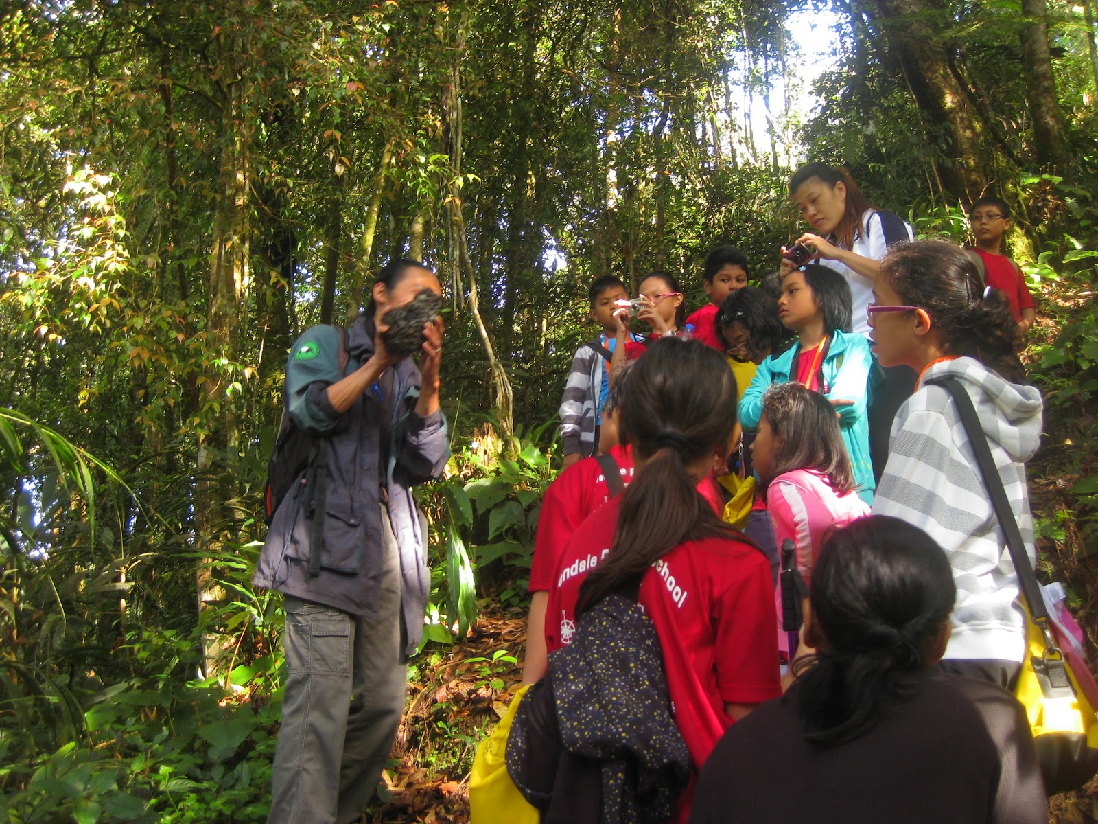 Greendale Pri Sch: P5 Mount Brinchang Trip 2012