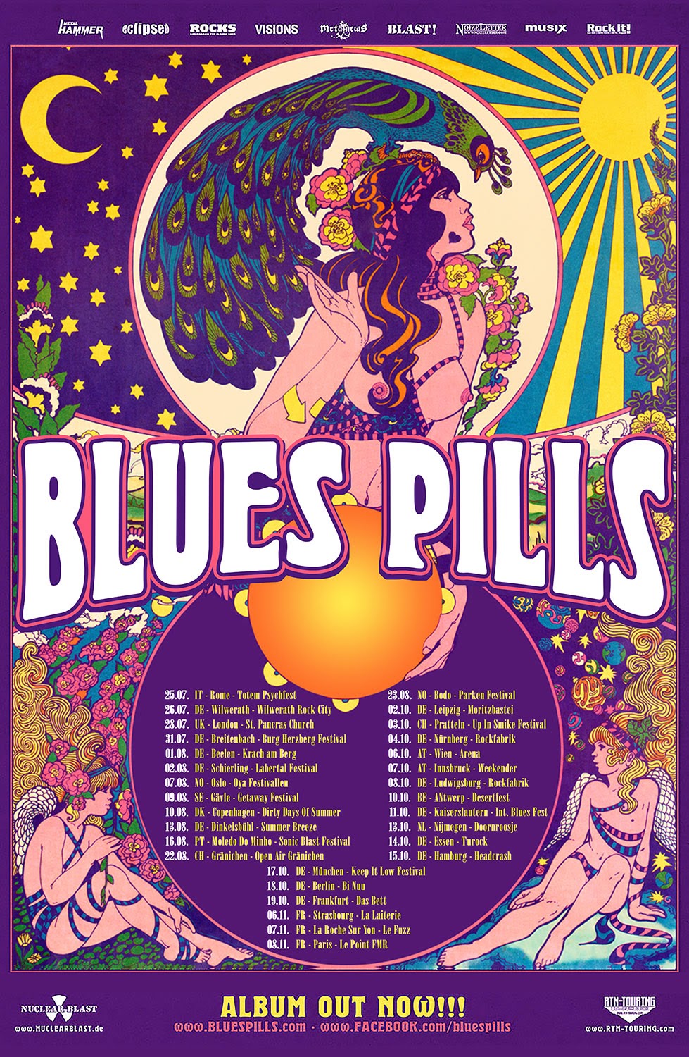 Popa's Tunes: Stream Blues Pills long awaited self titled debut