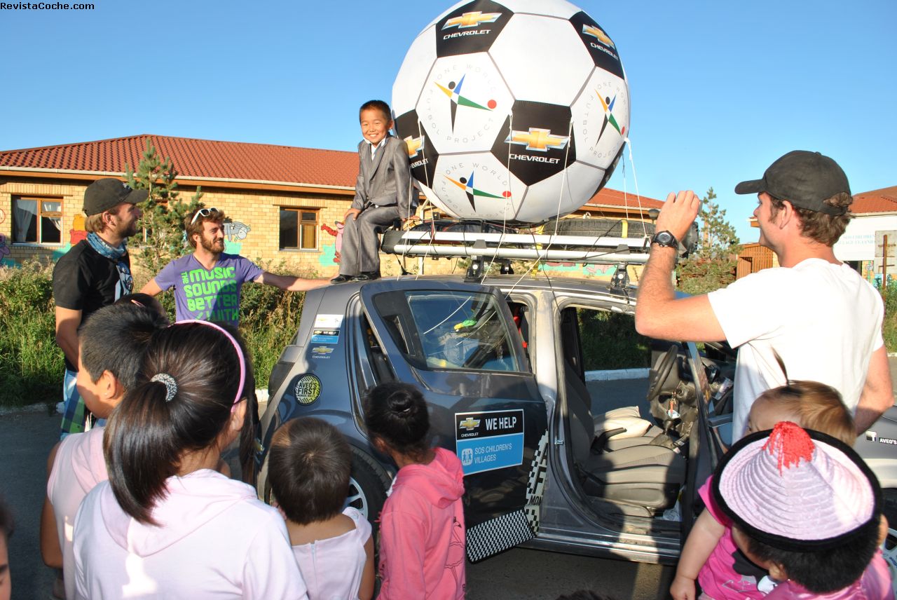 Revista Coche: El Chevrolet Aveo FIRST Mongol Rally alcanza la meta