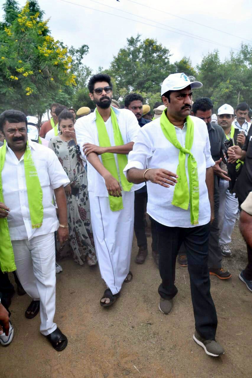 Rana Daggubati and Catherine Tresa at Haritha Haram Photos - SouthColors