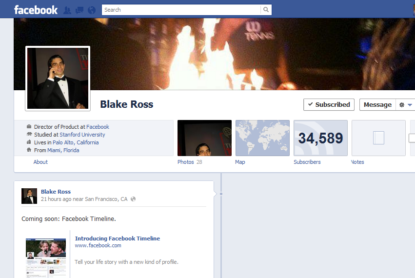 How To Enable Facebook Timeline Profile | Poketors - Technology Blog