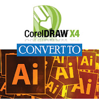 Adobe Illustrator CS6 Convert To CorelDraw X4 - FIVE EAST