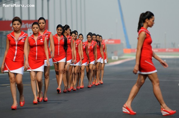 Photo Sexy: Airtel Promotion Girls in India