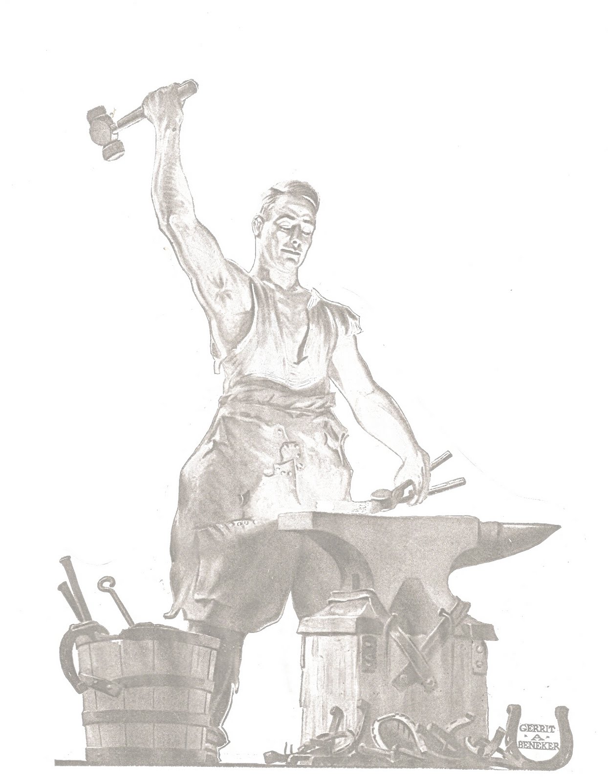 Museum Village Blog: New Blacksmithing Class at Museum Village