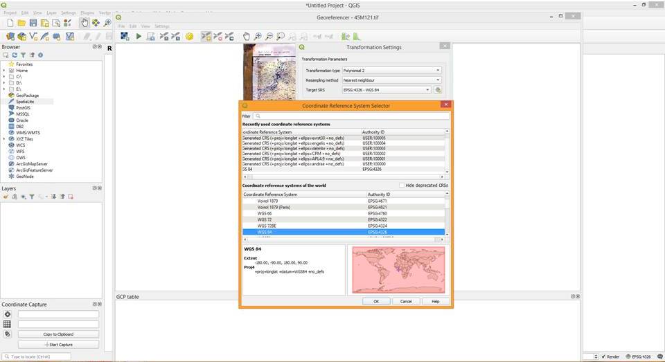 How to Georeference a Toposheet Using QGIS - GISOutlook