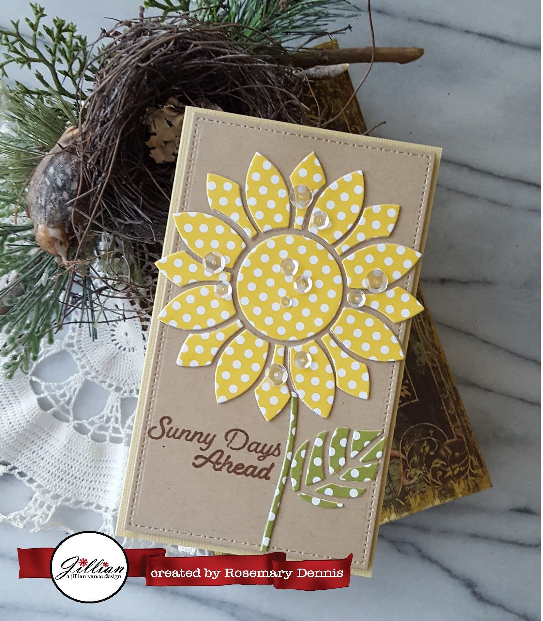A Jillian Vance Design: sunflower cards!