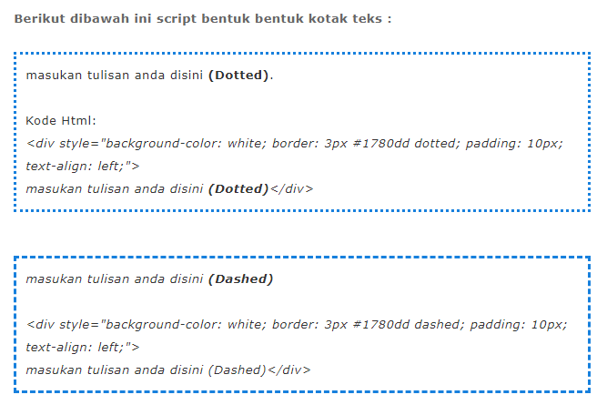 Cara membuat Kotak Kode Html CSS & JavaScript di Postingan Blog - Mas ...