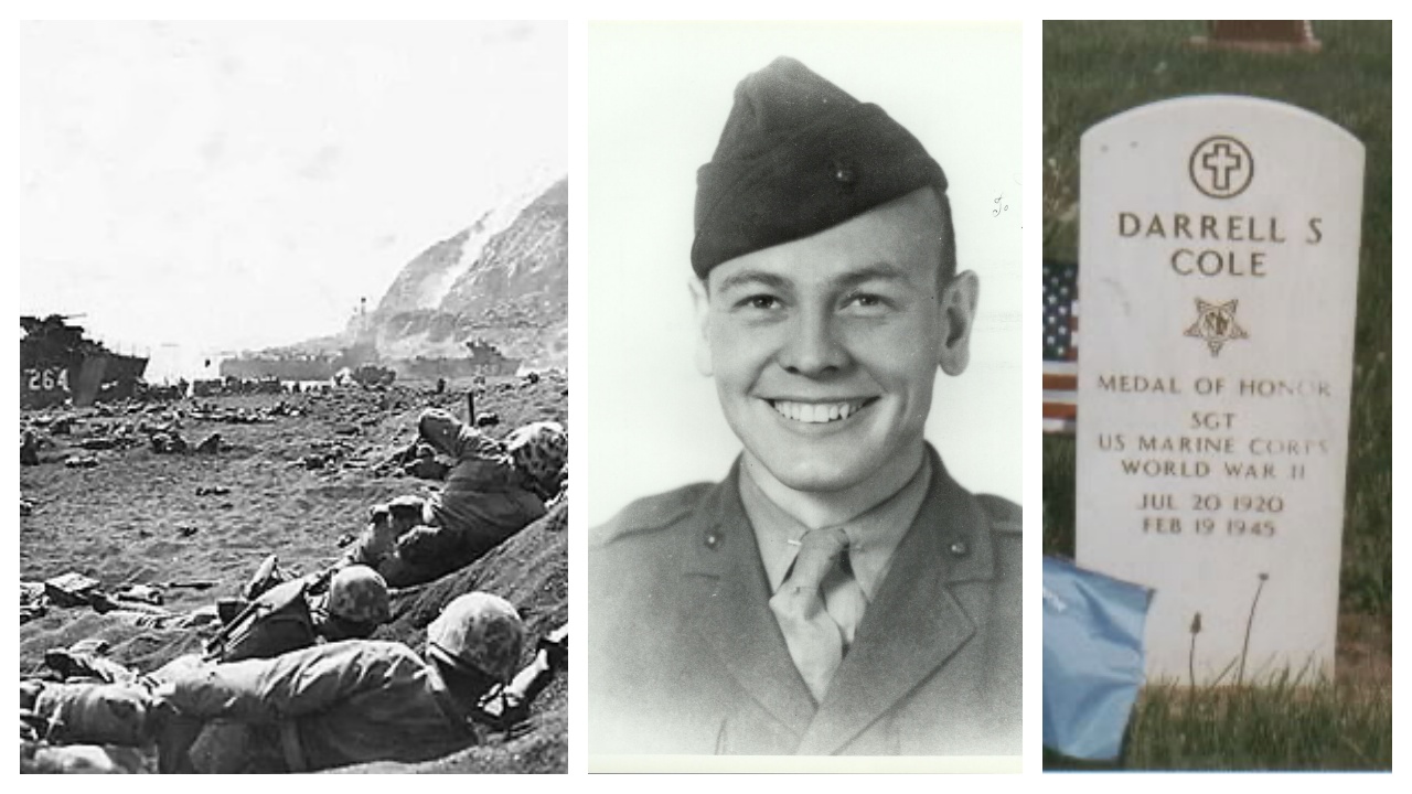WW2 Fallen 100: WW2 Iwo Jima Fallen - Medal of Honor hero Darrell Cole ...