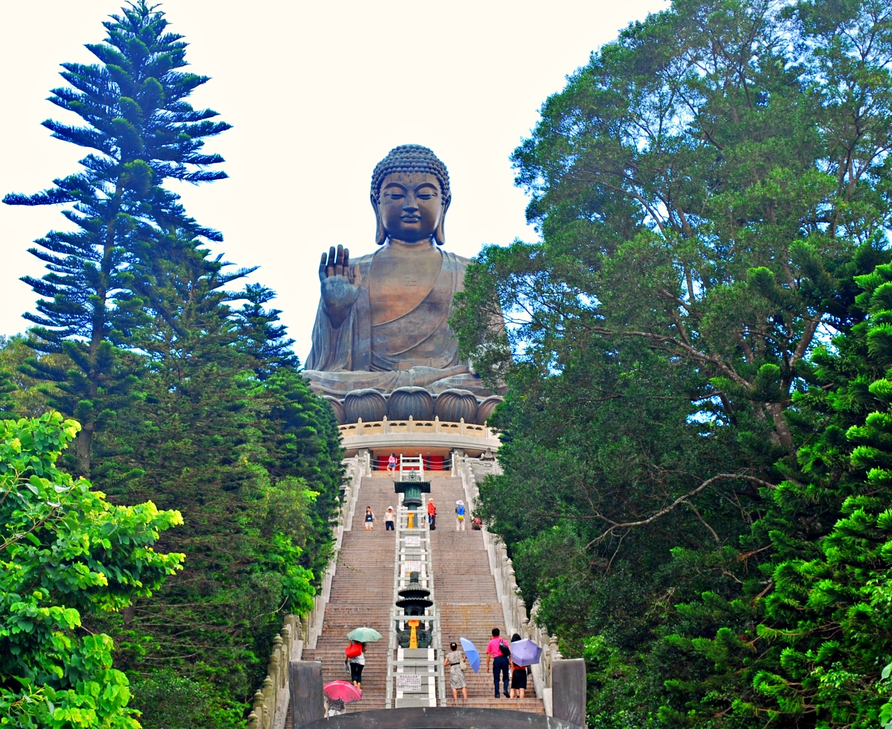 The Big Tian Tan Buddha Upstairs | Hong Kong - Nomadic Experiences