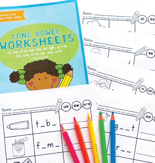 Long Vowel Activities | From the Pond