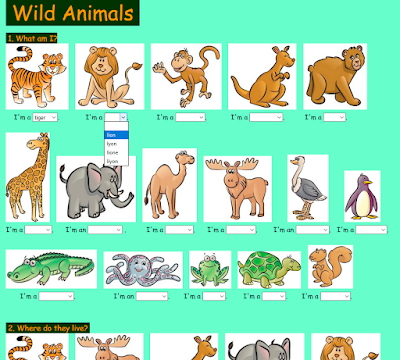 ENGLISH FOR MUÑACOS: Wild Animals Vocabulary