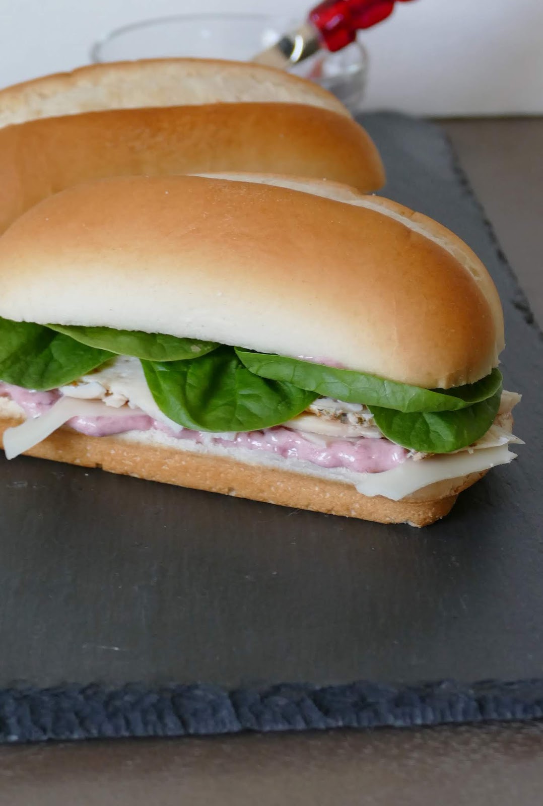 Turkey and Swiss Sandwich with Cranberry Mayo Recipe