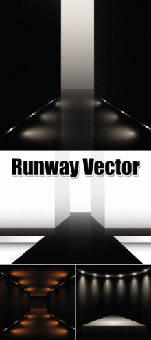 FREE CLIP ART VECTOR: Runway Vector