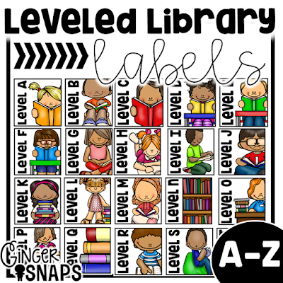 Ginger Snaps: Leveled Library Labels