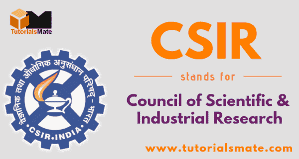 CSIR Full Form: What is the full form of CSIR? - TutorialsMate