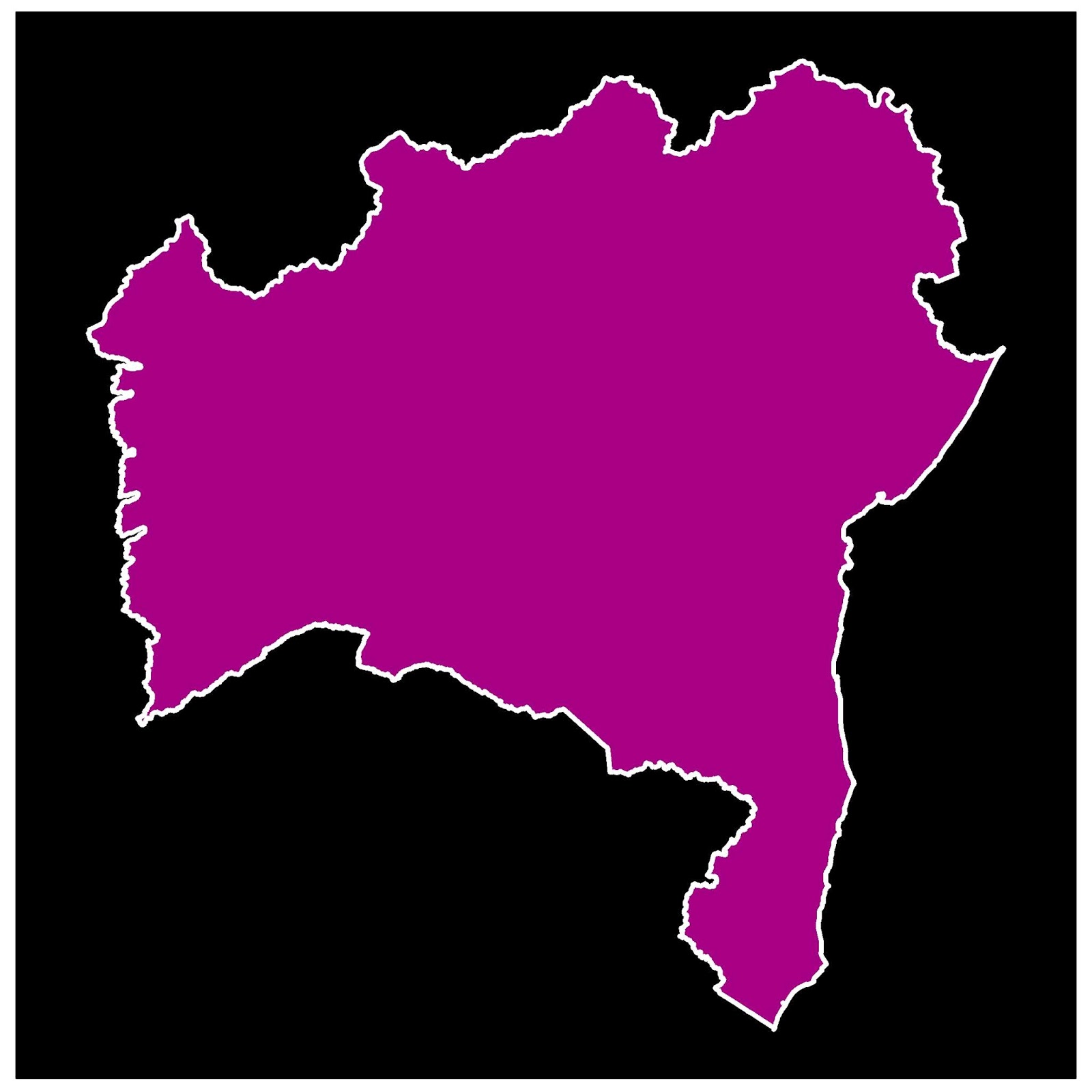 Geografia e Cartografia Digital: Mapas SVG (Bairros, Cidades, Estados e ...