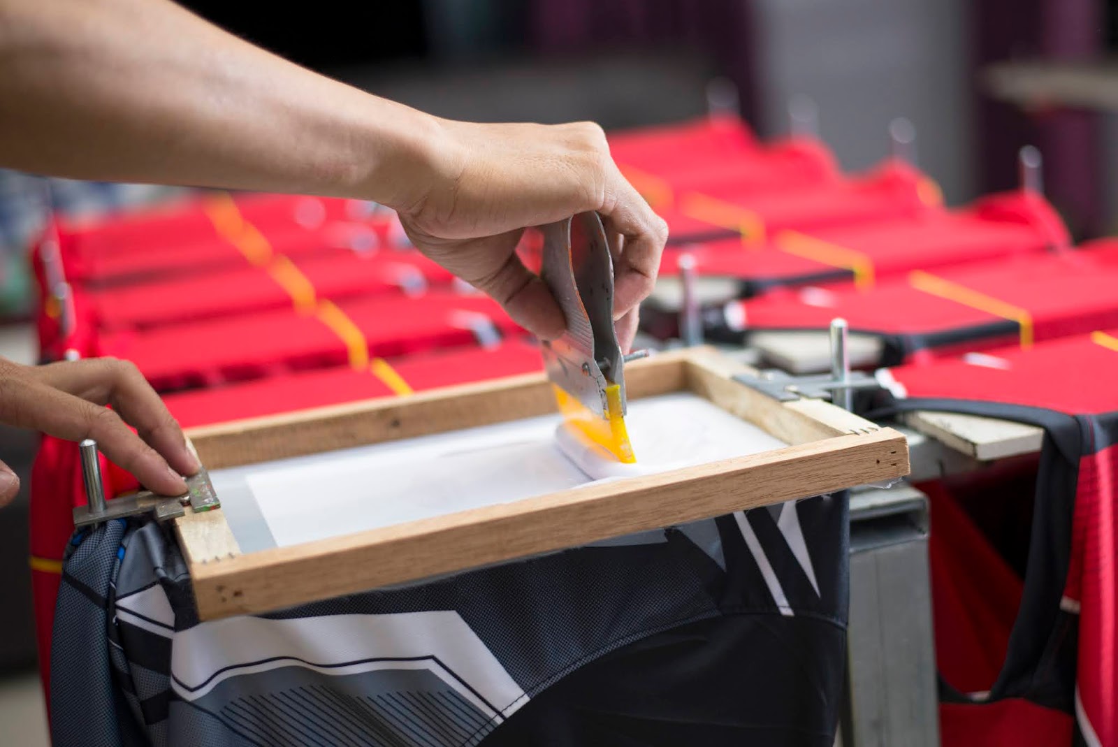 T-shirt printing process (steps to follow for export orders)